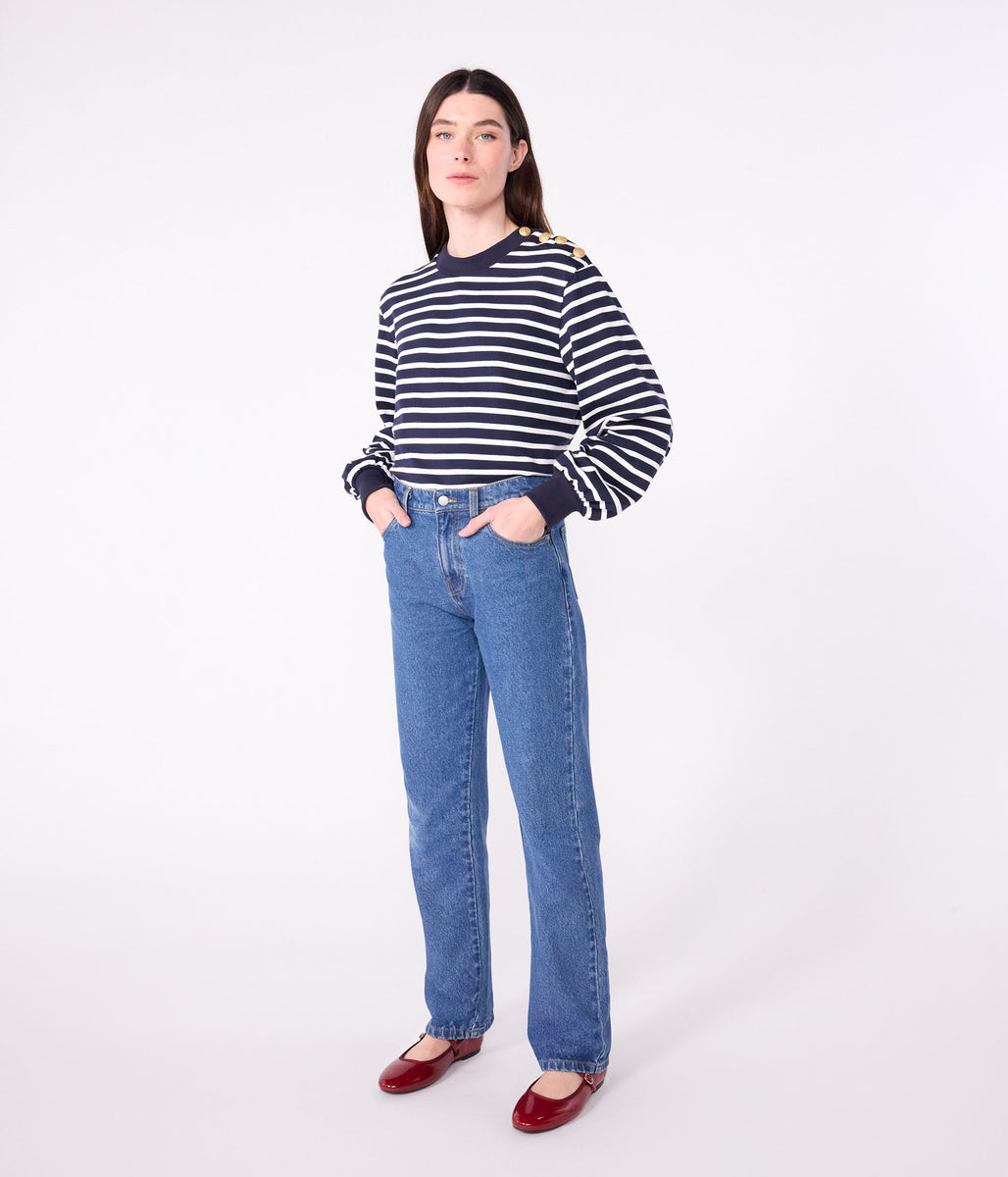 Long Sleeves Breton Tops Fall Winter 2025/26 | Petit Bateau USA